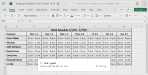 How to Make an Employee Schedule in Excel (+ Templates)