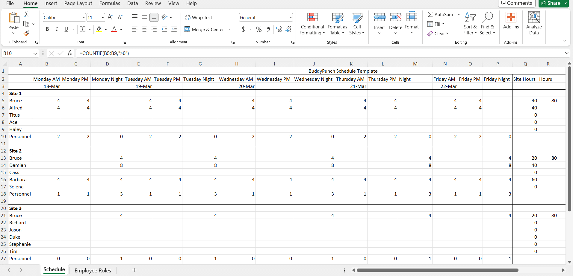 How to Make a Work Schedule in Excel in 10 Steps + a Better Alternative