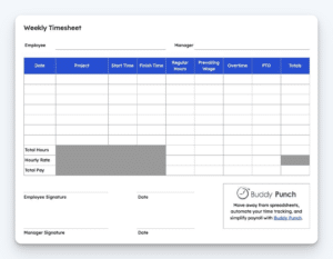 Free Construction Timesheets: Excel, PDF, Word, Docs, and Sheets