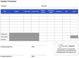 Free Construction Timesheets: Excel, PDF, Word, Docs, and Sheets
