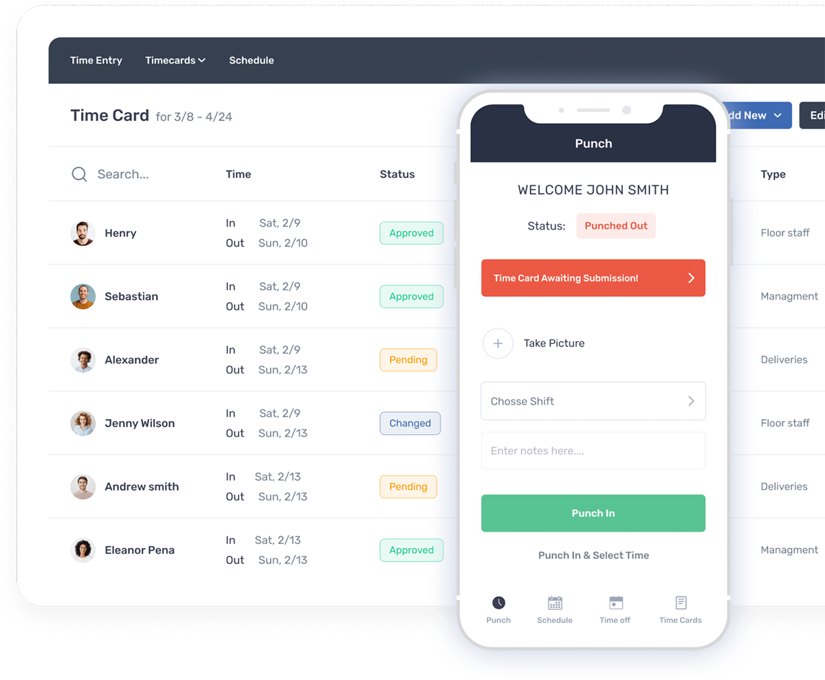 Time Tracking - Buddy Punch