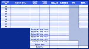 12 Time Tracking Spreadsheets for Excel & Sheets