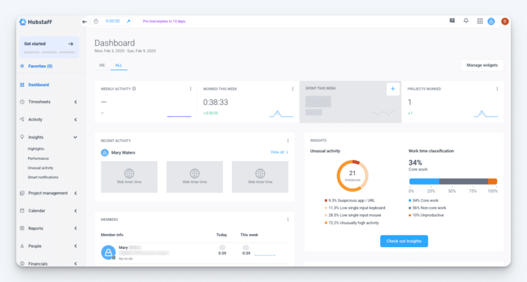Hubstaff Review: Features, Pricing, and User Experience