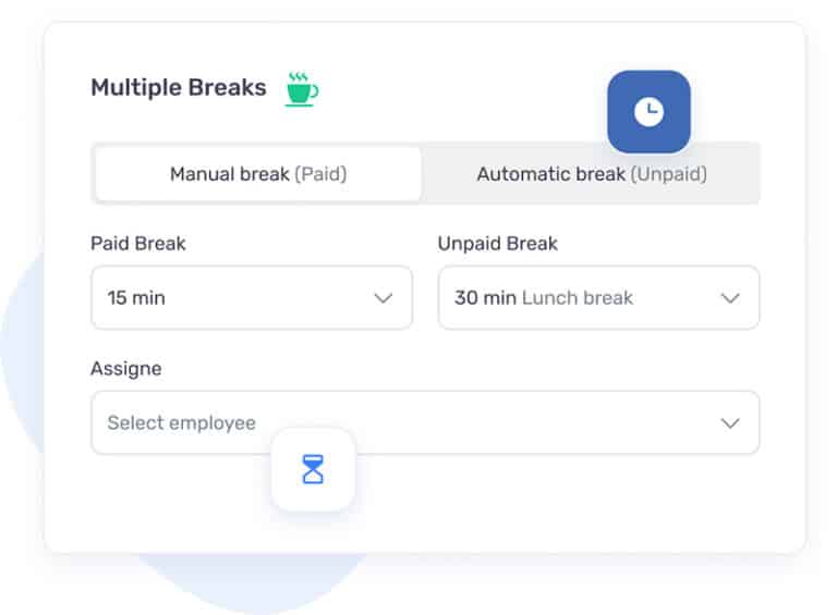 The #1 Break Time Tracker & Time Clock App