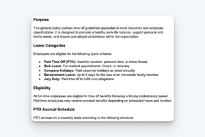 How to Create a Time Off Policy + 7 Free Templates