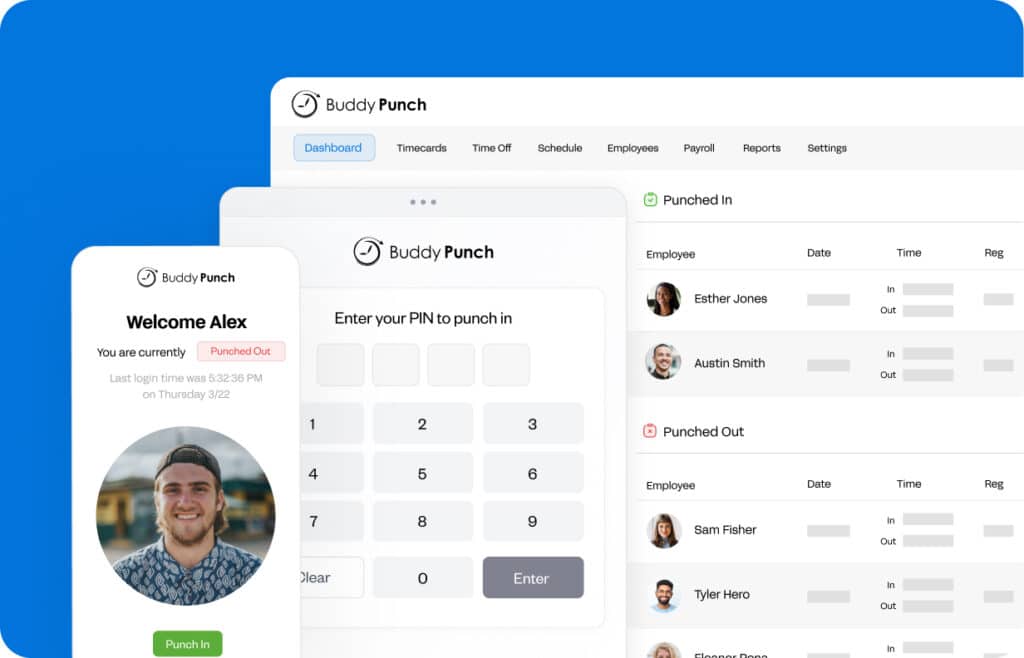 Buddy Punch: Affordable Employee Time Clock Software